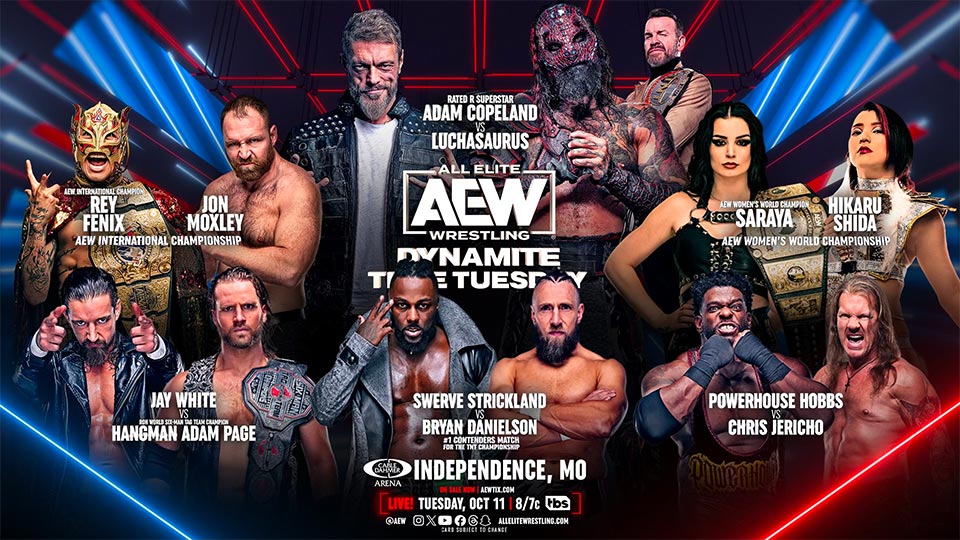Estreia e Title Matches em destaque no Dynamite