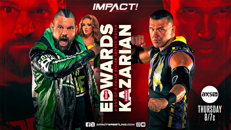 2-out-of-3 Falls Killer Match em destaque no Impact
