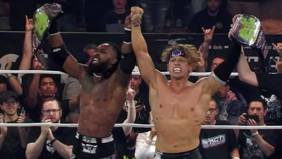 ABC conquistam os Impact Tag Team Titles