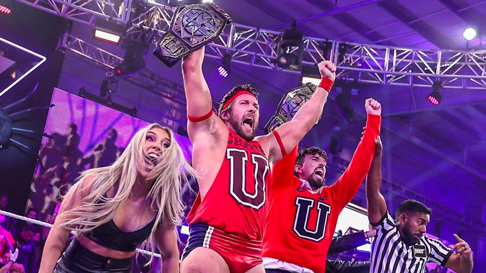 Chase U conquistam NXT Tag Team Championships