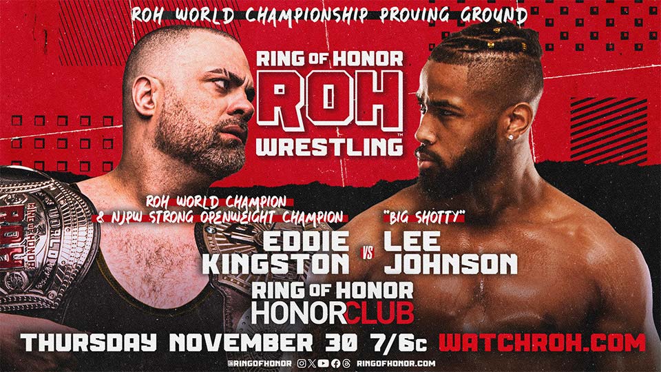 Proving Ground Match em destaque no ROH