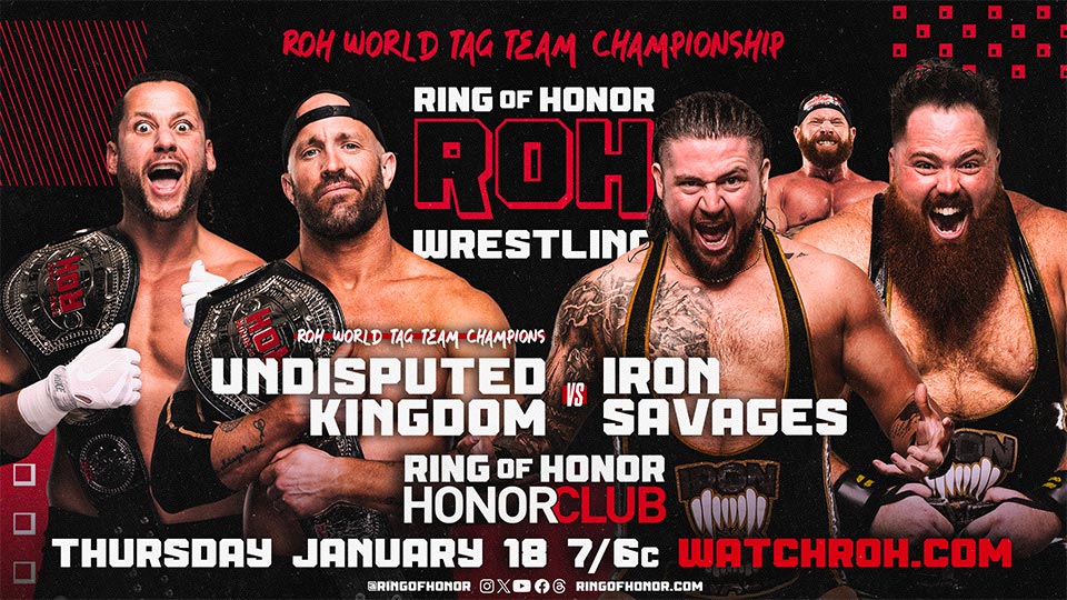 Três Title Matches em destaque no ROH