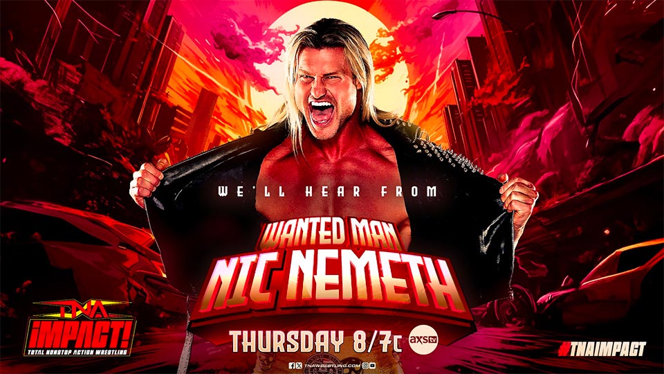 Presença de Nic Nemeth em destaque no Impact