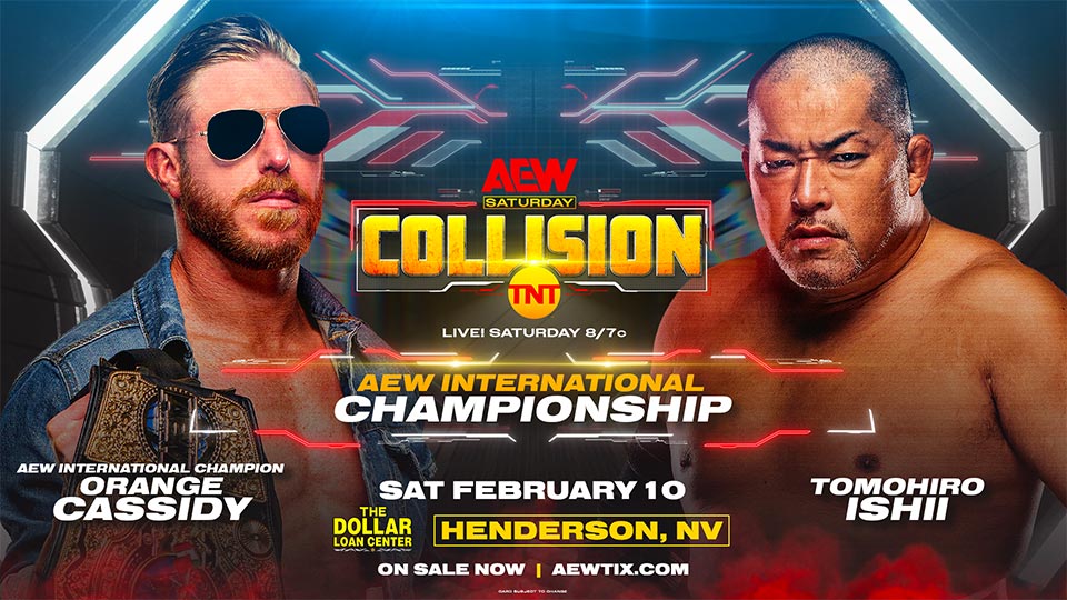 International Title Match em destaque no Collision