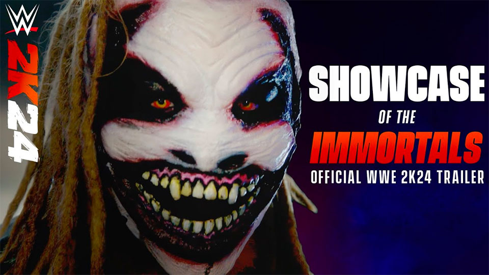 Trailer do Showcase Of The Immortals do WWE 2K24