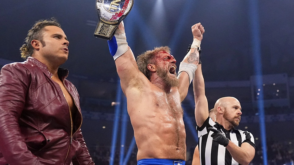 Adam Copeland torna-se TNT Champion num I Quit Match