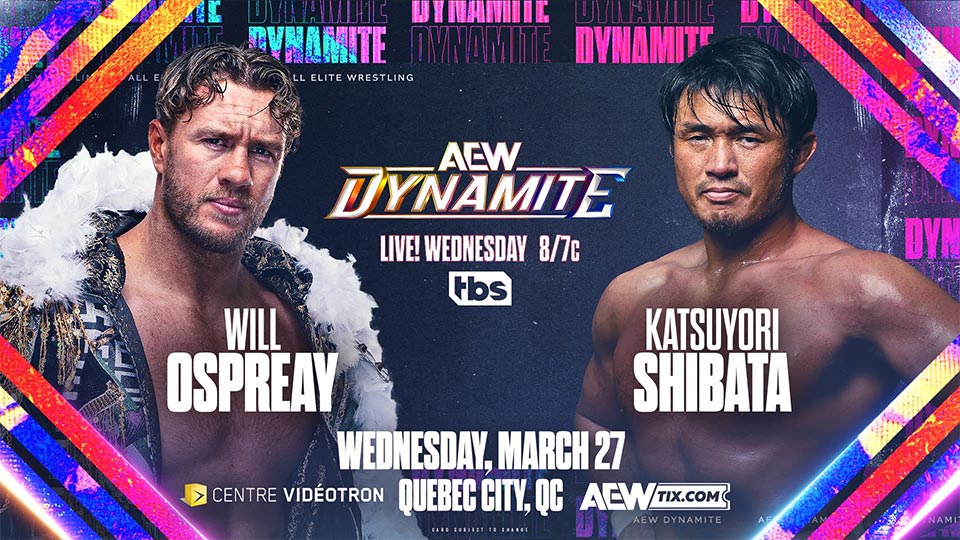 Grande Singles Match em destaque no Dynamite