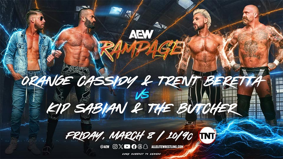 Tag Team Match em destaque no Rampage