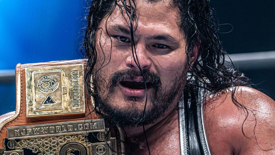 Jeff Cobb conquista NJPW World TV Championship