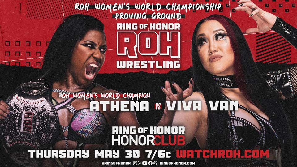 Proving Ground Matches em destaque no ROH