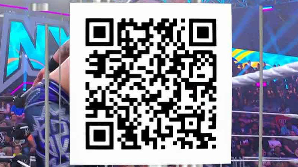 Novo tease misterioso com um QR Code no NXT
