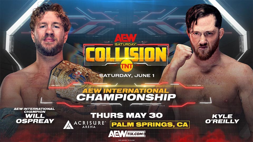 International Title Match em destaque no Collision
