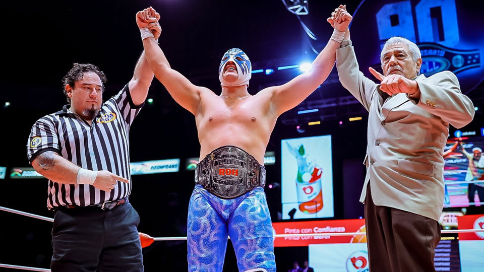 Atlantis Jr conquista ROH Television Championship