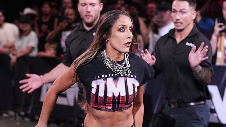 Britt Baker está a forçar a sua saída da AEW