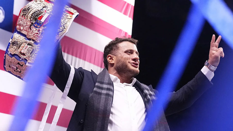 MJF apresenta novo AEW American Championship