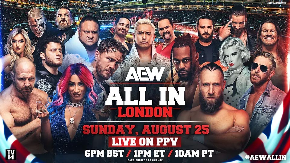 Combates anunciados para o All In