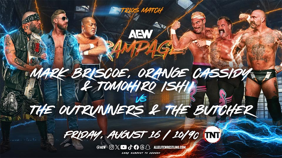 Trios Match em destaque no Rampage