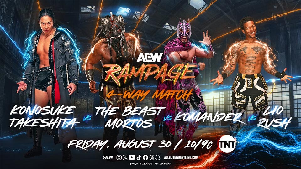 Fatal 4-Way Match em destaque no Rampage