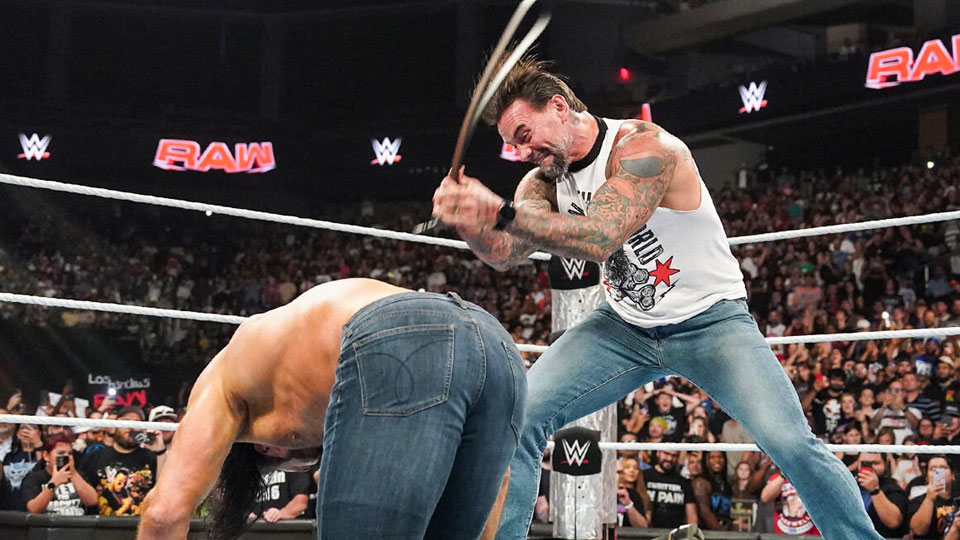 Drew McIntyre mostra Drew McIntyre mostra