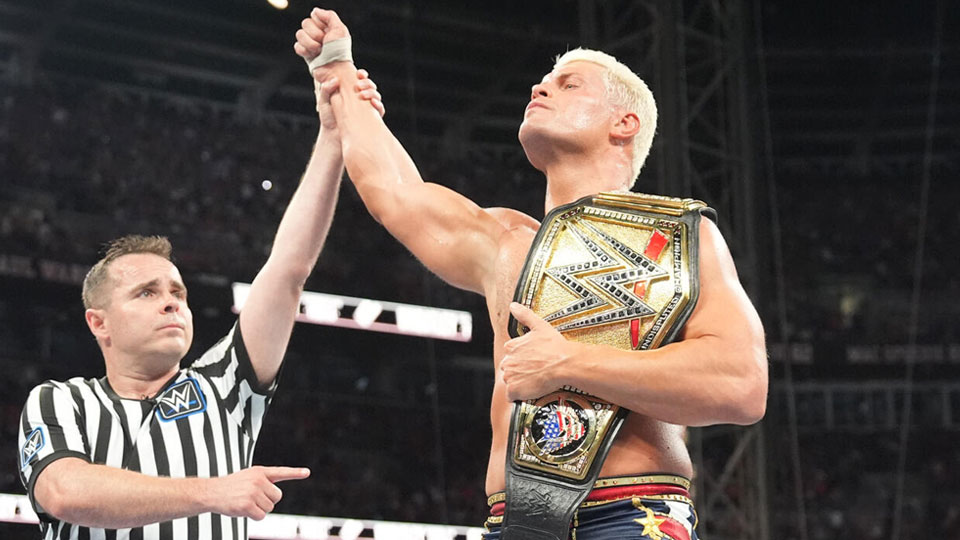 Cody Rhodes: "É uma grande responsabilidade ser WWE Champion"