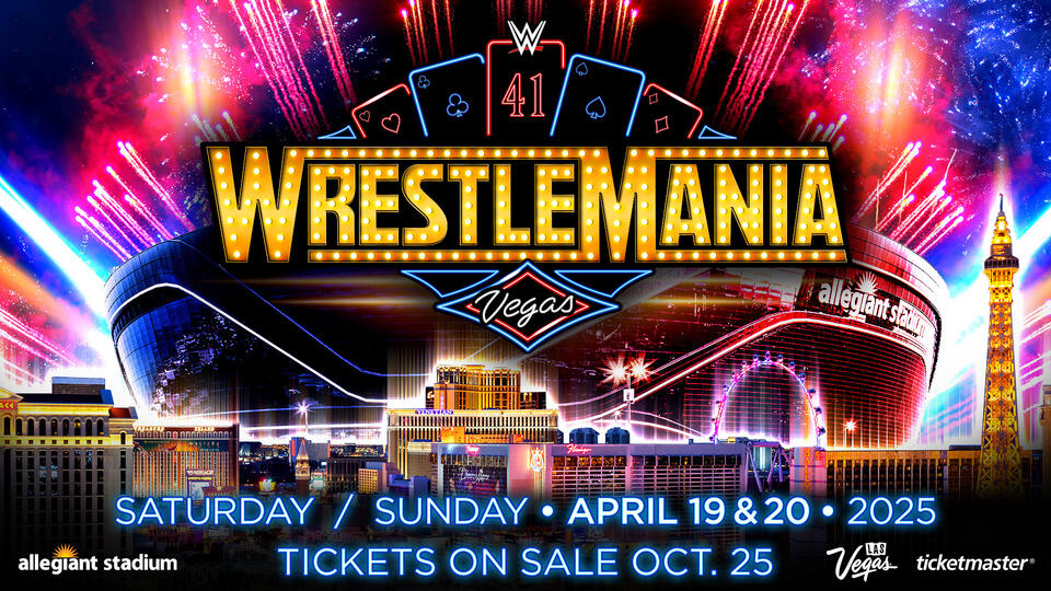 WWE revela card das duas noites da WrestleMania 41