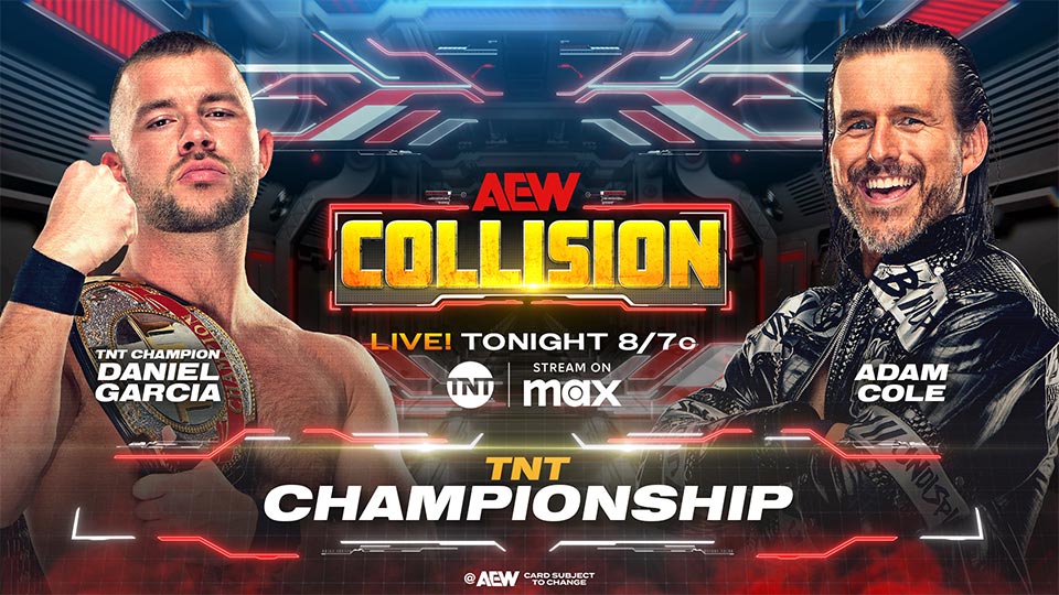TNT Championship Match em destaque no Collision