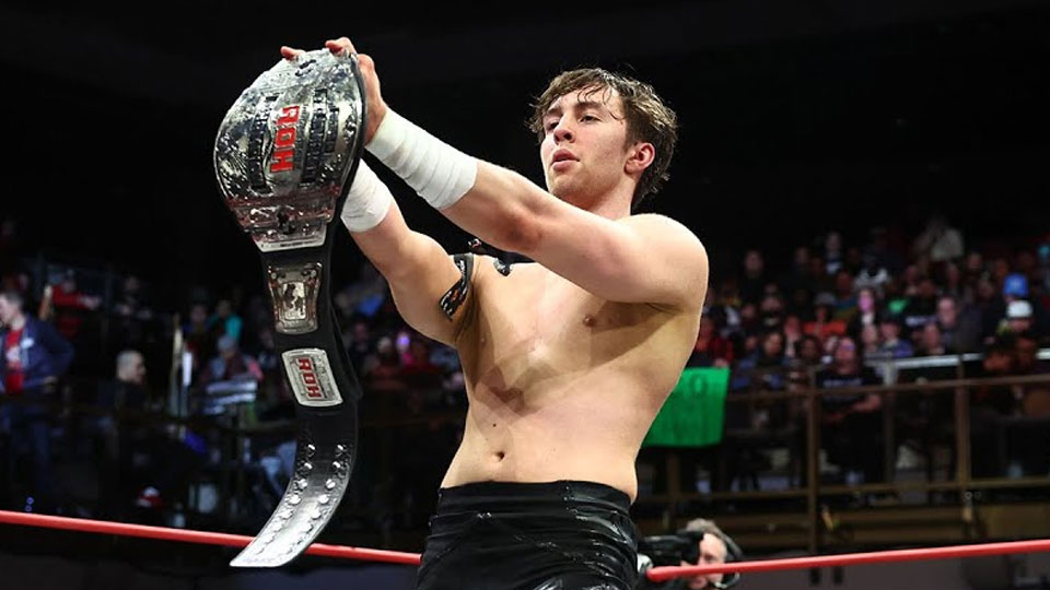 Nick Wayne torna-se o campeão mais jovem da história da ROH
