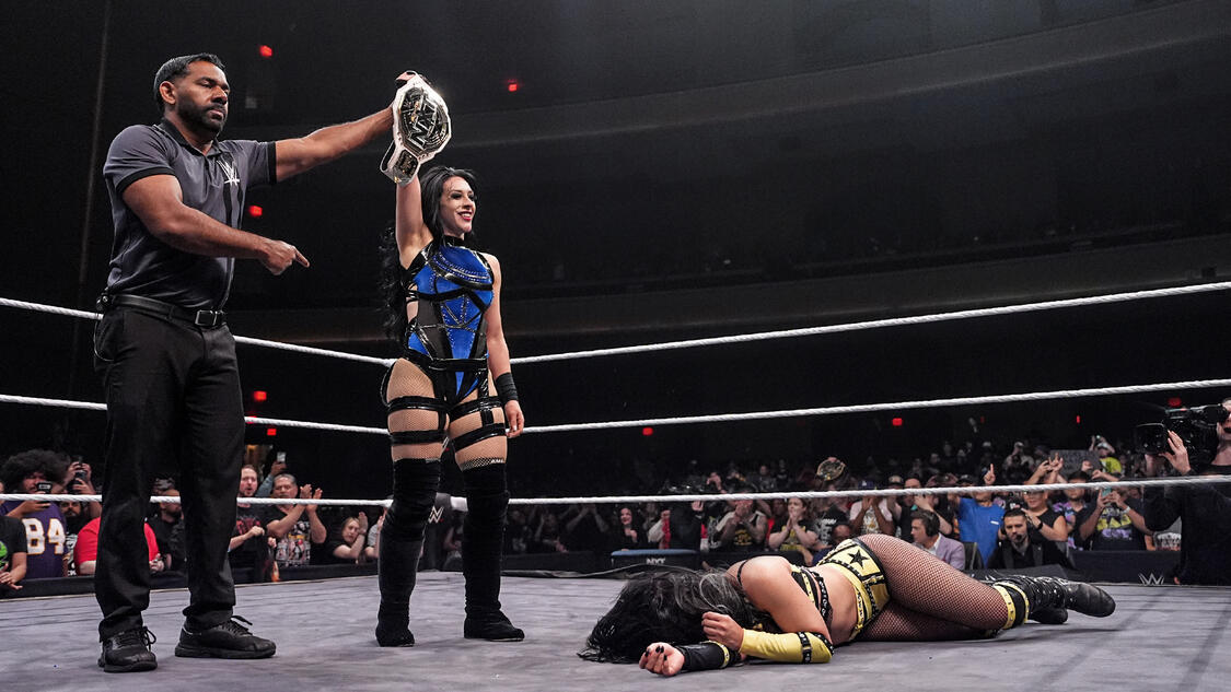 WWE NXT (22/04/2025): Três Title Matches