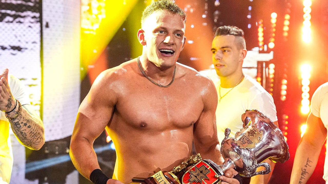 Channing "Stacks" Lorenzo conquista a NXT Heritage Cup