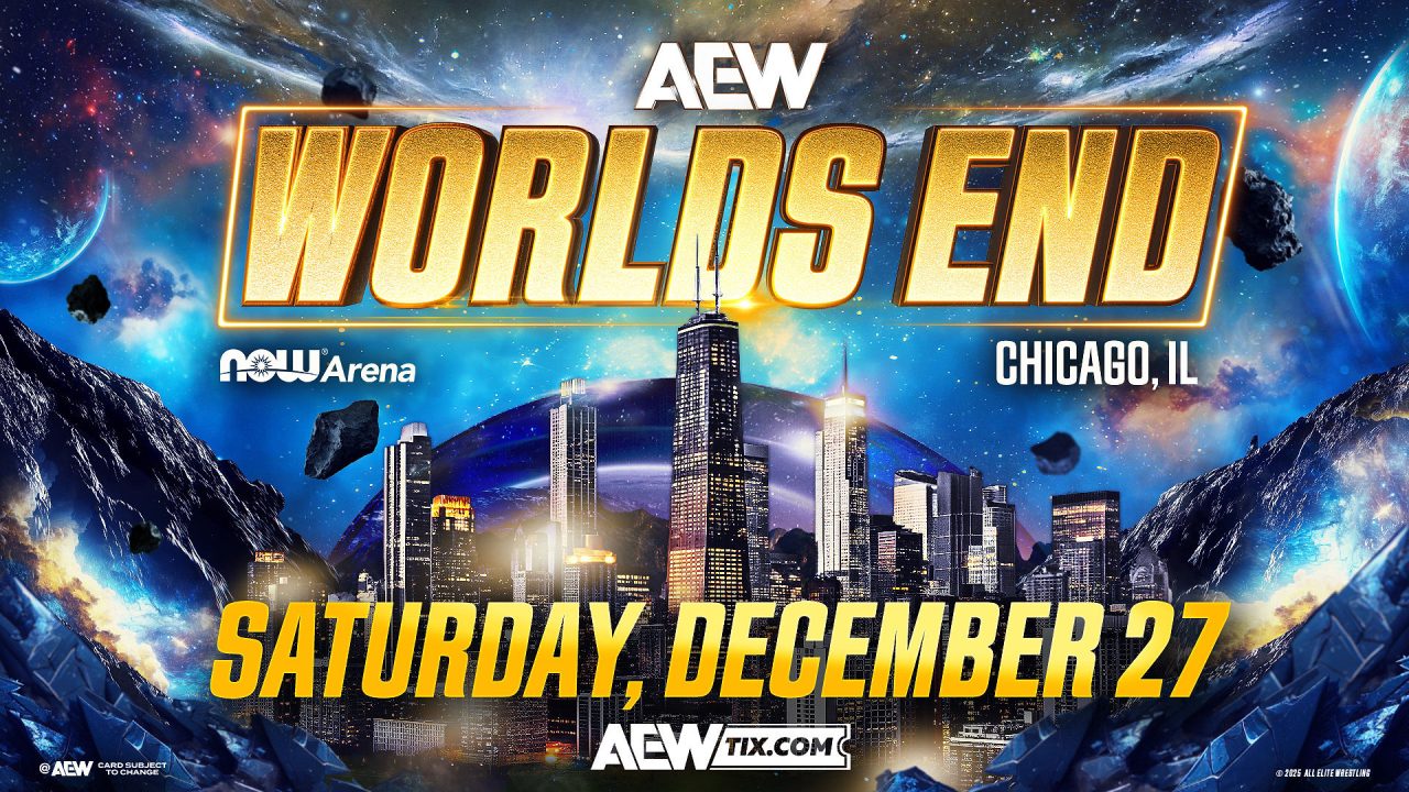 AEW revela data e local do Worlds End