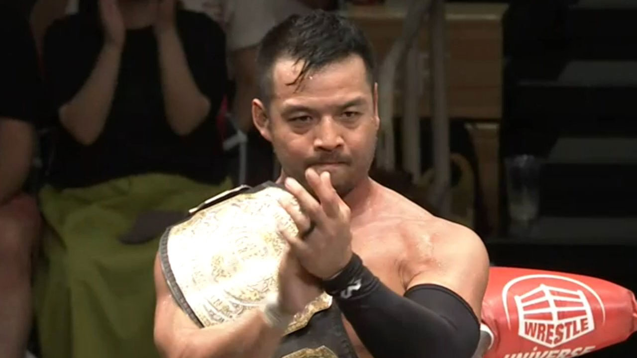 KENTA conquista o GHC Heavyweight Championship