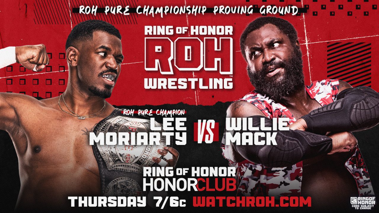 Proving Ground Match em destaque no ROH